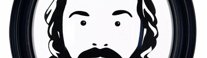 ジュリアン・オピー 黒い厚紙／レーザーカット サインあり 限定10 《Luc and Ludivine get married：11／同じ名前のシリーズからの1ペア》